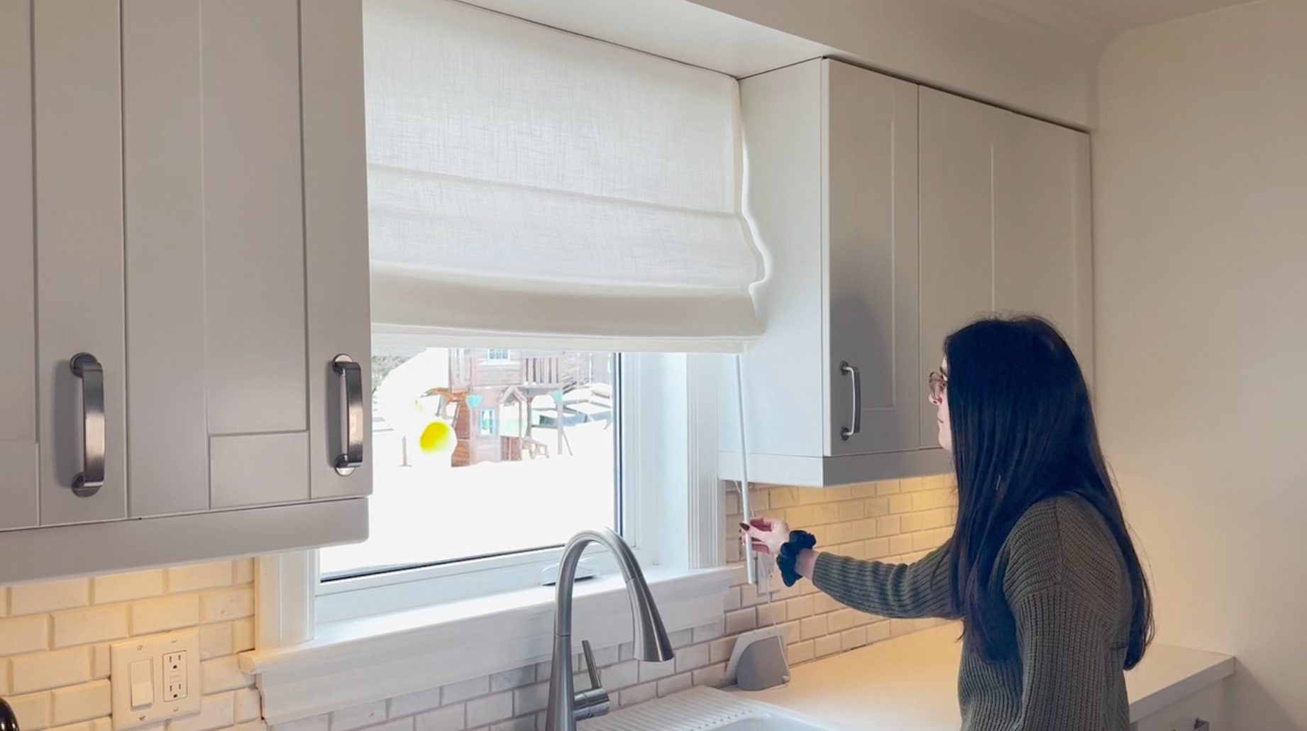 Buffalo Check Roman Shades | Q Design